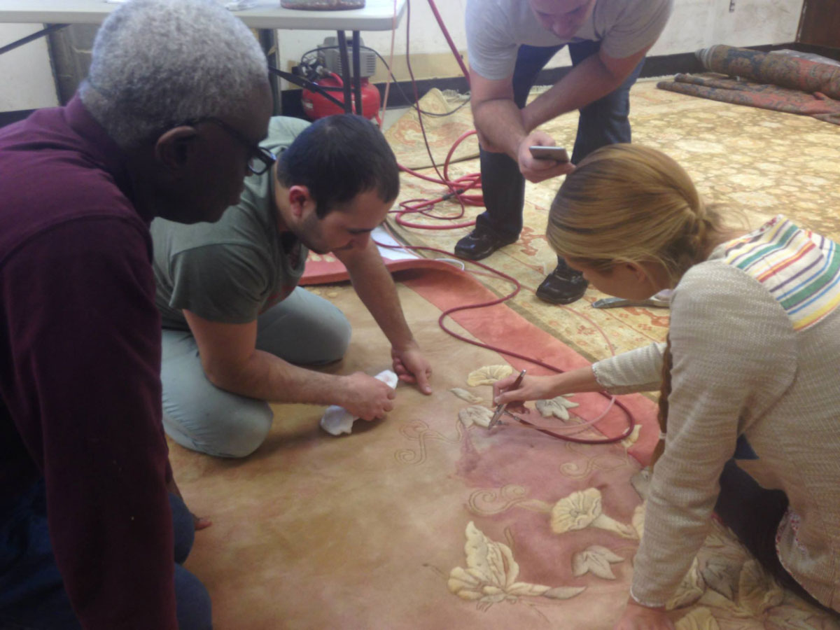 One Day Online Class - Colorful Carpets Dye Training